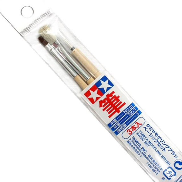 TAMIYA MODELLING BRUSH BASIC SET | Toyworld Frankston