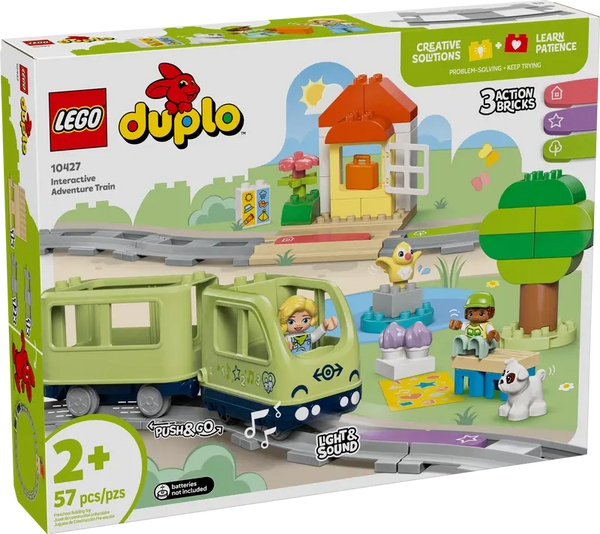 LEGO DUPLO 10427 INTERACTIVE ADVENTURE TRAIN | Toyworld Frankston