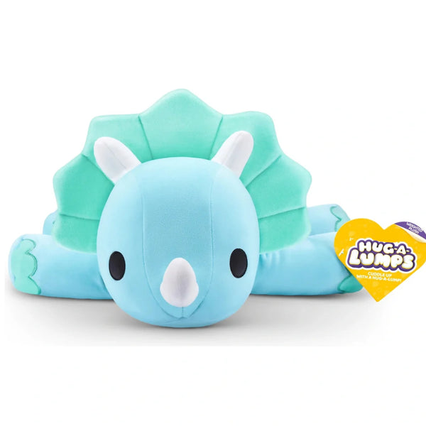 ZURU HUG-A-LUMPS WEIGHTED PLUSH DELILAH THE DINOSAUR | Toyworld Frankston