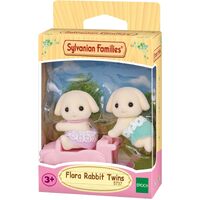SYLVANIAN FAMILIES - FLORA RABBIT TWINS | Toyworld Frankston