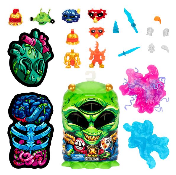 TREASURE X ALIEN DISSECTION MINI ALIEN DISSECTION PLAYSET | Toyworld ...