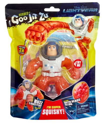 HEROES OF GOO JIT ZU BUZZ LIGHTYEAR ORANGE SUPER SQUISHY FIGURE