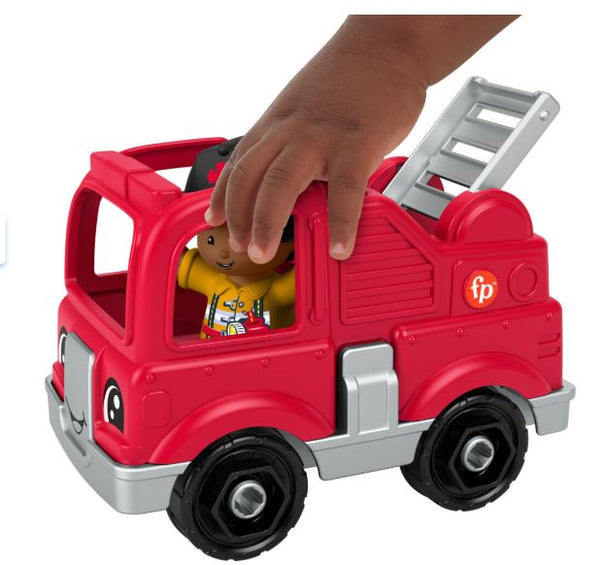 FISHER PRICE - LITTLE PEOPLE SMALL VEHICLE - RED FIRE ENGINE | Toyworld ...