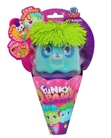 FUNKY PAWS CONE POP TOY ASSORTMENT | Toyworld Frankston