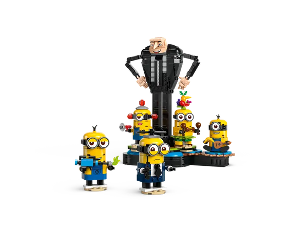 LEGO 75582 DESPICABLE ME4 - BRICK BUILT GRU AND MINIONS | Toyworld ...
