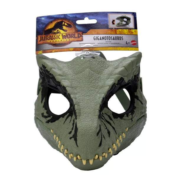 JURASSIC WORLD GIGANOTOSAURUS MASK WITH MOVING JAW | Toyworld Frankston
