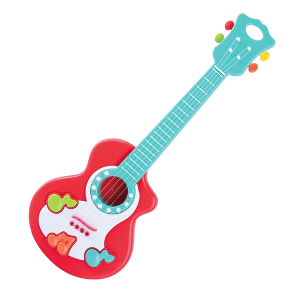 PLAYGO - MINI GUITAR - RED AND BLUE 3+ - Toyworld Frankston