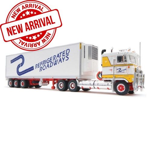 HIGHWAY REPLICAS 1:64 FREIGHT SEMI - REFRIGERATED ROADWAYS | Toyworld ...
