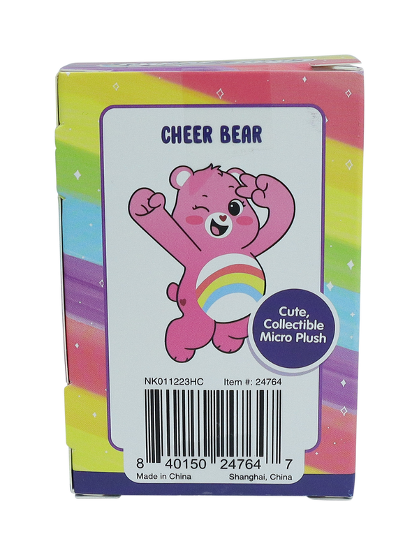 MICRO CARE BEARS PLUSH - CHEER BEAR | Toyworld Frankston