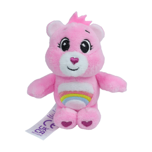 MICRO CARE BEARS PLUSH - CHEER BEAR | Toyworld Frankston