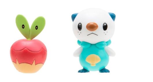 POKEMON BATTLE FIGURE PACK - OSHAWOTT AND APPLIN | Toyworld Frankston