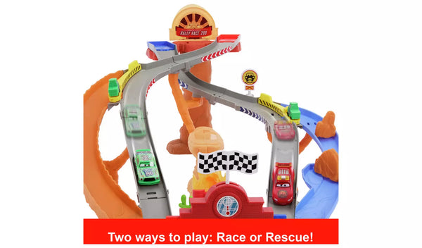DISNEY PIXAR CARS - RESCUE ROAD RACEWAY | Toyworld Frankston
