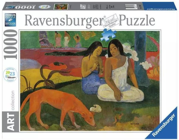 RAVENSBURGER PUZZLE 175338 ART COLLECTION AREEAREA (THE RED DOG) 1000 ...