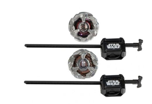 BEYBLADE X STAR WARS COLLAB MULTIPACK - THE MANDALORIAN 3-60F AND MOFF ...