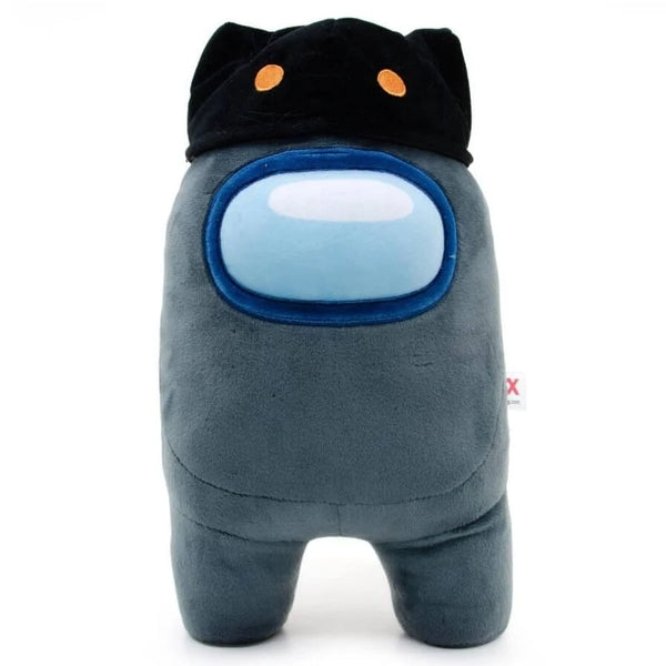 AMONG US 12 INCH GREY WITH BLACK CAP | Toyworld Frankston