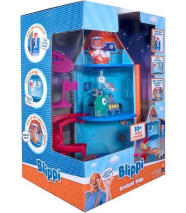 BLIPPI ROCKET SHIP LARGE PLAYSET | Toyworld Frankston
