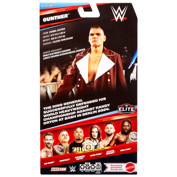 WWE ELITE COLLECTION SERIES 121 - GUNTHER | Toyworld Frankston