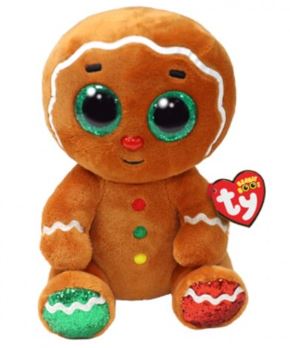 TY BEANIE BOO - CHRISTMAS - 'CRUMBLE' GINGERBREAD MAN REGULAR ...