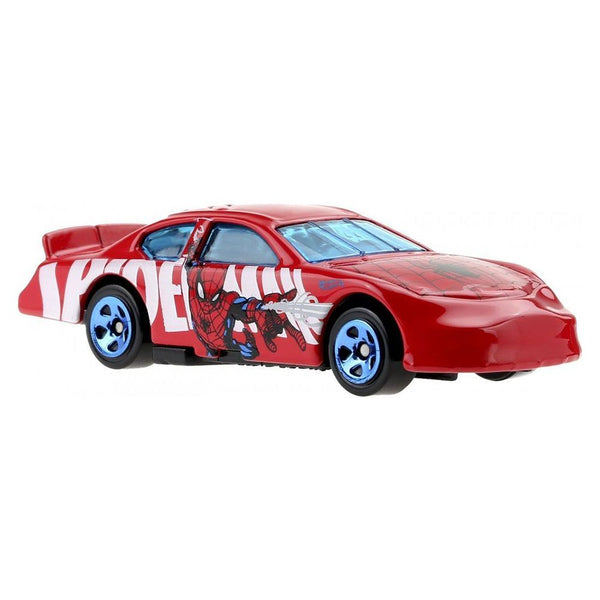 HOTWHEELS SPIDERMAN DODGE CHARGER STOCK CAR | Toyworld Frankston