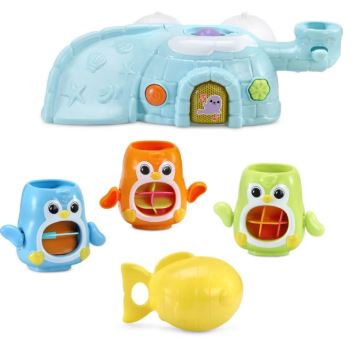 VTECH STACK AND SLIDE PENGUIN PALS | Toyworld Frankston