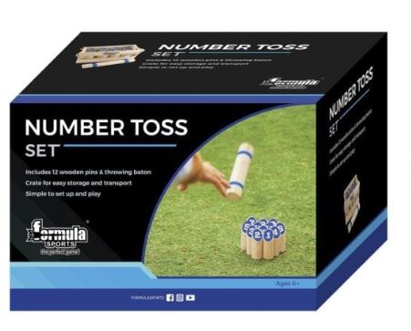 FORMULA SPORTS - NUMBER TOSS SET | Toyworld Frankston