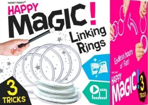 HAPPY MAGIC! LINKING RINGS | Toyworld Frankston