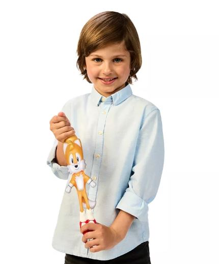 HEROES GOO JIT ZU - SONIC THE HEDGEHOG - STRETCH TAILS - Toyworld Frankston