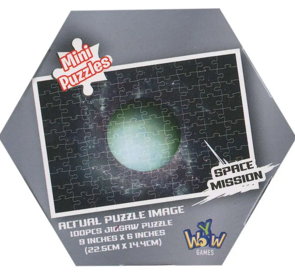MINI SPACE MISSION PUZZLE (GREY) URANUS - Toyworld Frankston