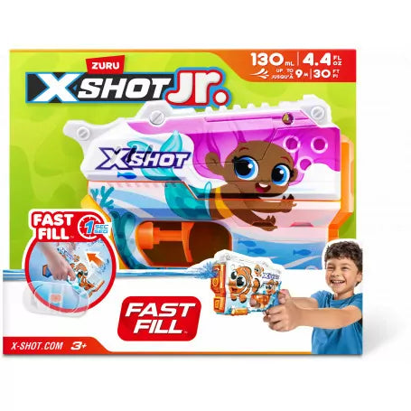 ZURU - XSHOT FAST FILL WATER GUN - MERMAID | Toyworld Frankston