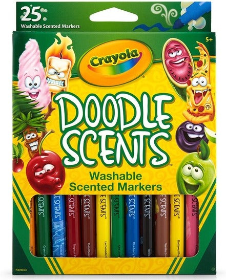 CRAYOLA 18 DOODLE SCENTS | Toyworld Frankston