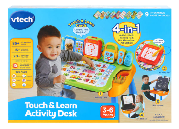 VTECH TOUCH & LEARN ACTIVITY DESK - Toyworld Frankston