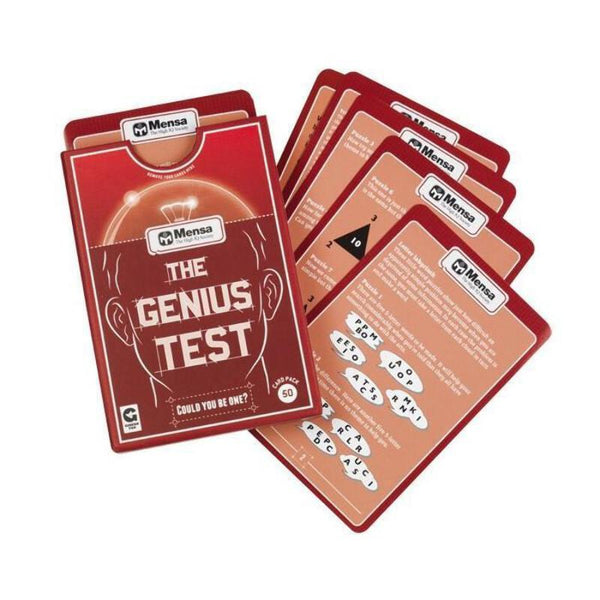 MENSA GENIUS TEST GAME - Toyworld Frankston