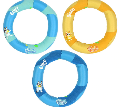 BLUEY DIVE RINGS - Toyworld Frankston