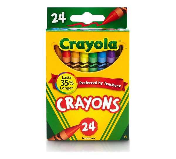 CRAYOLA 24 CRAYON TUCK BOX | Toyworld Frankston