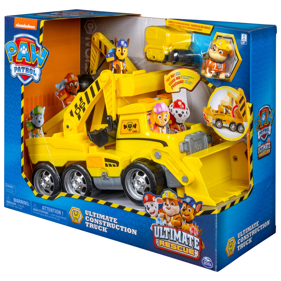 PAW PATROL ULTIMATE CONSTRUCTION TRUCK | Toyworld Frankston