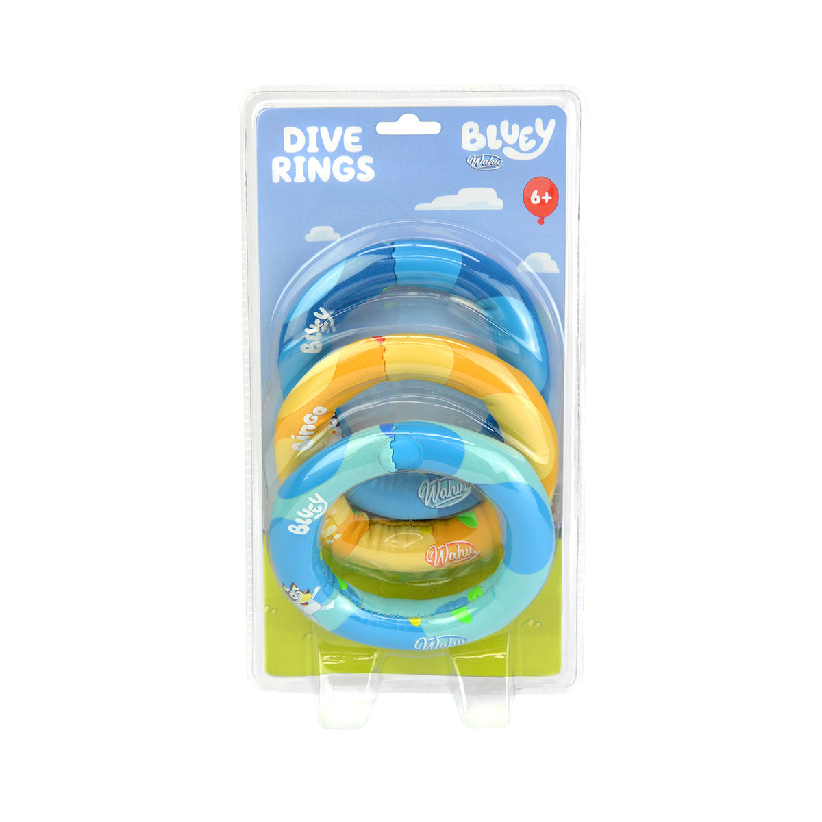 BLUEY DIVE RINGS - Toyworld Frankston