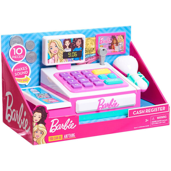 BARBIE SMALL CASH REGISTER | Toyworld Frankston