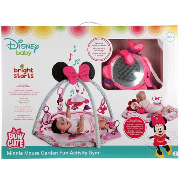 BRIGHT STARTS MINNIE MOUSE ACTIVITY GYM | Toyworld Frankston