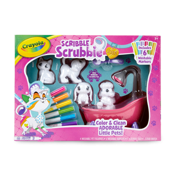 CRAYOLA SCRIBBLE SCRUBBIES PLAY SET | Toyworld Frankston