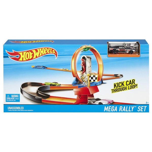 HOT WHEELS RACE RALLY TRACK SET ASSORTMENT - Toyworld Frankston