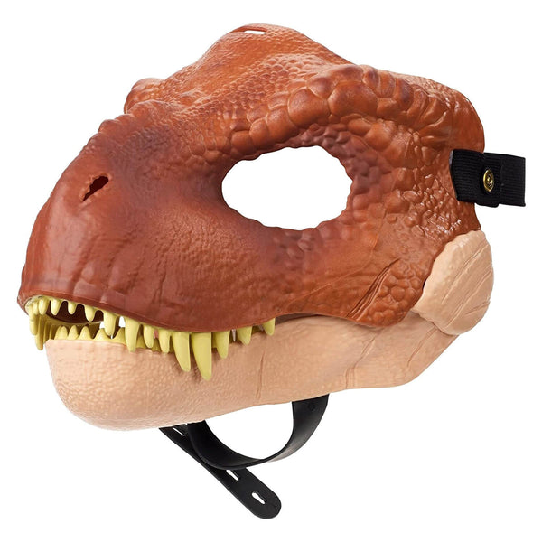 JURASSIC WORLD CHAOS THEORY - TYRANNOSAURUS REX MASK W MOVING JAW ...