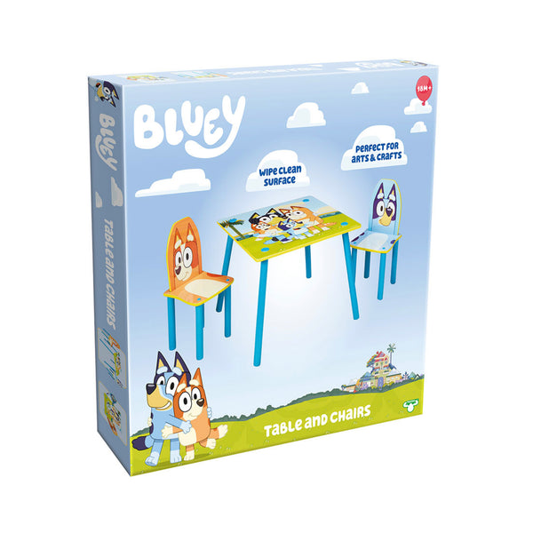 BLUEY TABLE AND CHAIR SET | Toyworld Frankston