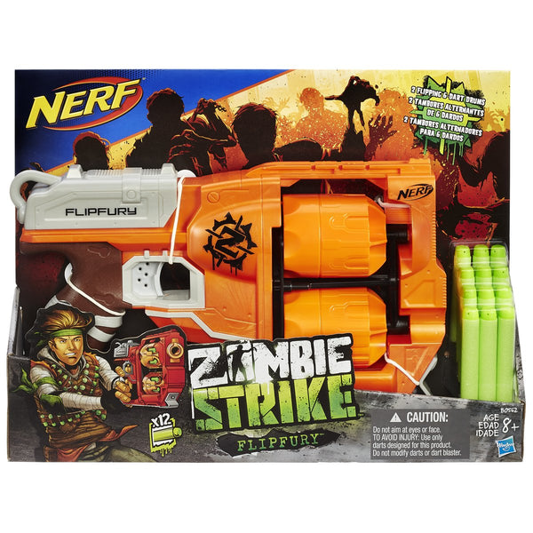 NERF ZOMBIE STRIKE FLIP FURY - Toyworld Frankston