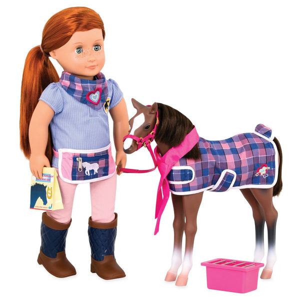 OUR GENERATION QUARTER HORSE FOAL | Toyworld Frankston