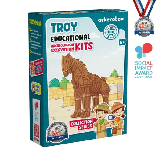ARKEROBOX EDUCATIONAL EXCAVATION KIT - TROY
