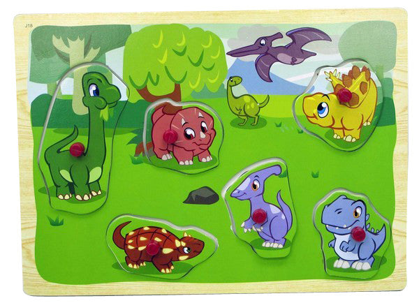 FIRST LEARNING WOODEN PIN PUZZLE ASSORTMENT | Toyworld Frankston