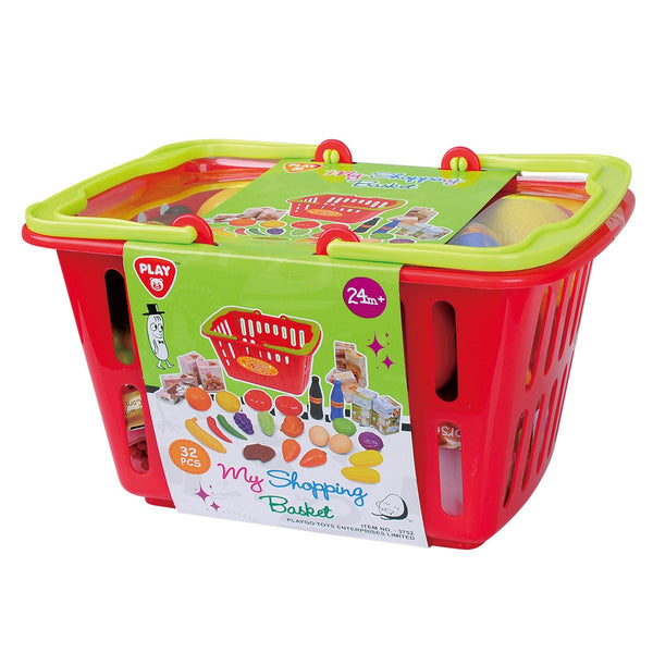 PLAYGO SHOPPING BASKET 32PC | Toyworld Frankston