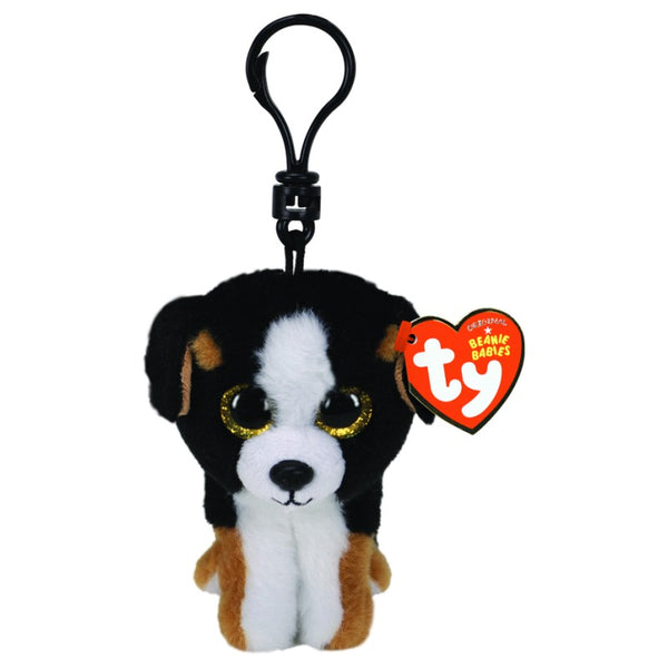 TY BEANIE BOOS CLIP ON ROSCOE DOG