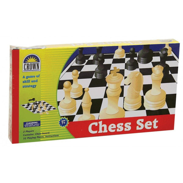 CHESS SET CROWN | Toyworld Frankston