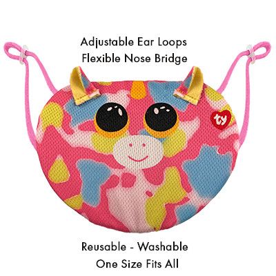 TY BEANIE BOOS MASK - FANTASIA MULTI UNICORN - Toyworld Frankston
